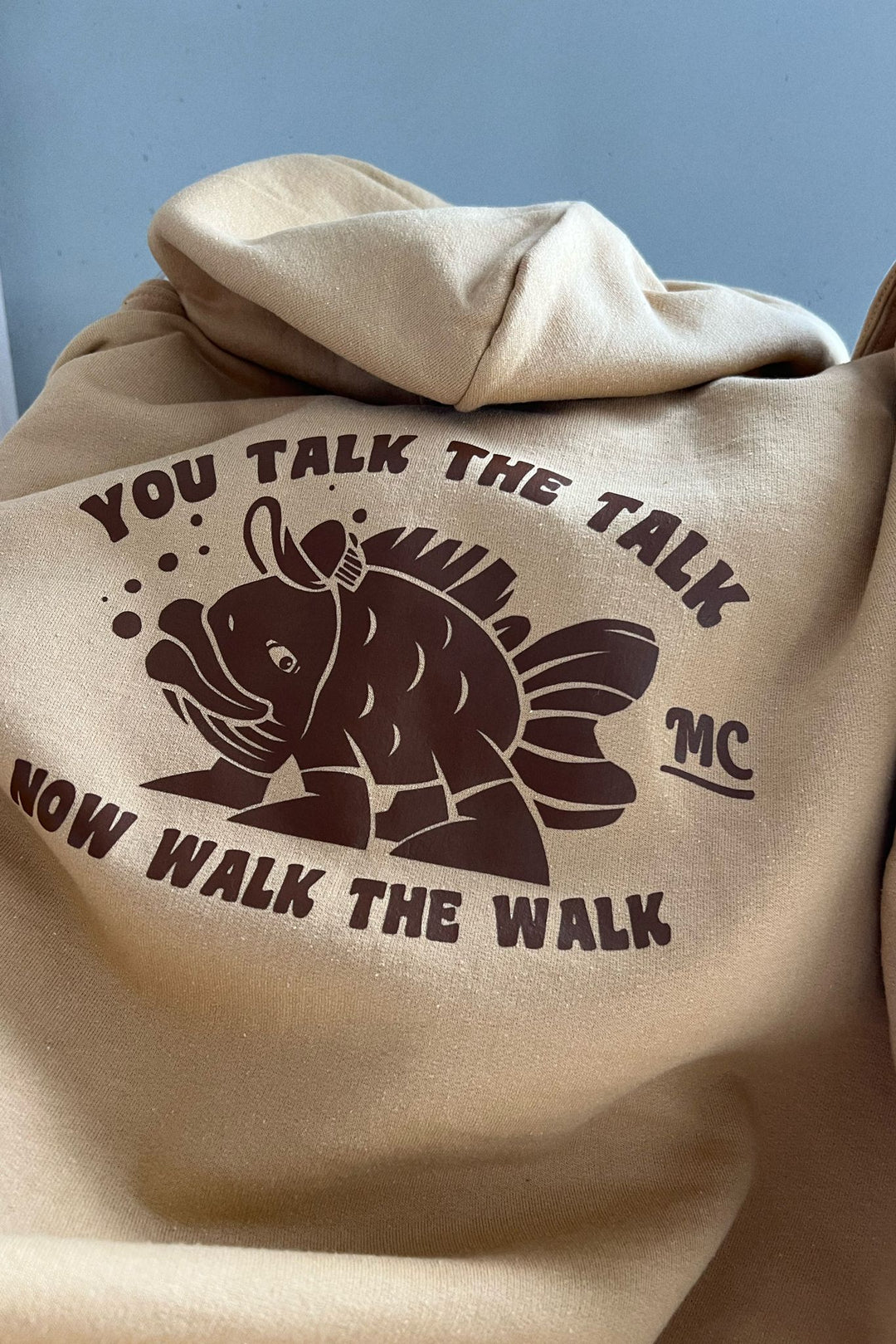 New Walk the Walk hoodie available now – Monkey Climber Magazine