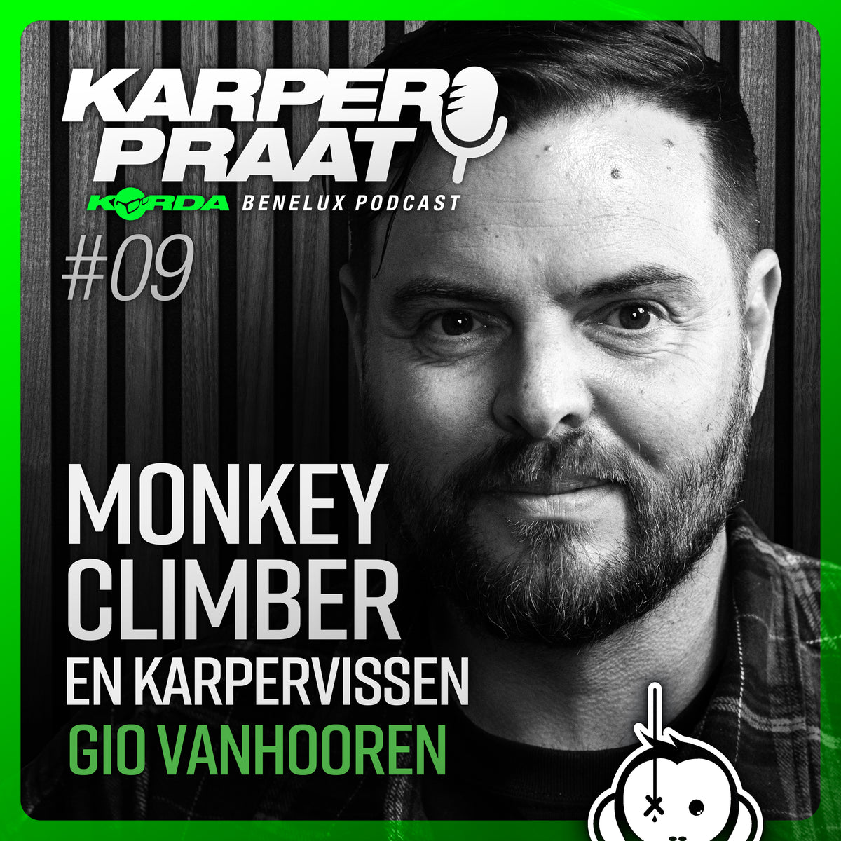 Monkey Climber nu op de Karperpraat Podcast van Korda Benelux – Monkey Climber Magazine