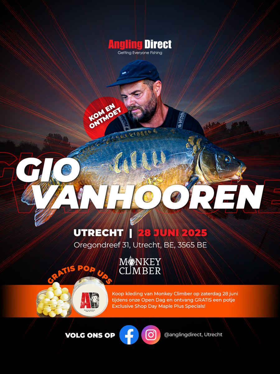 June 28: Monkey Climber day at Angling Direct Utrecht - free special p ...