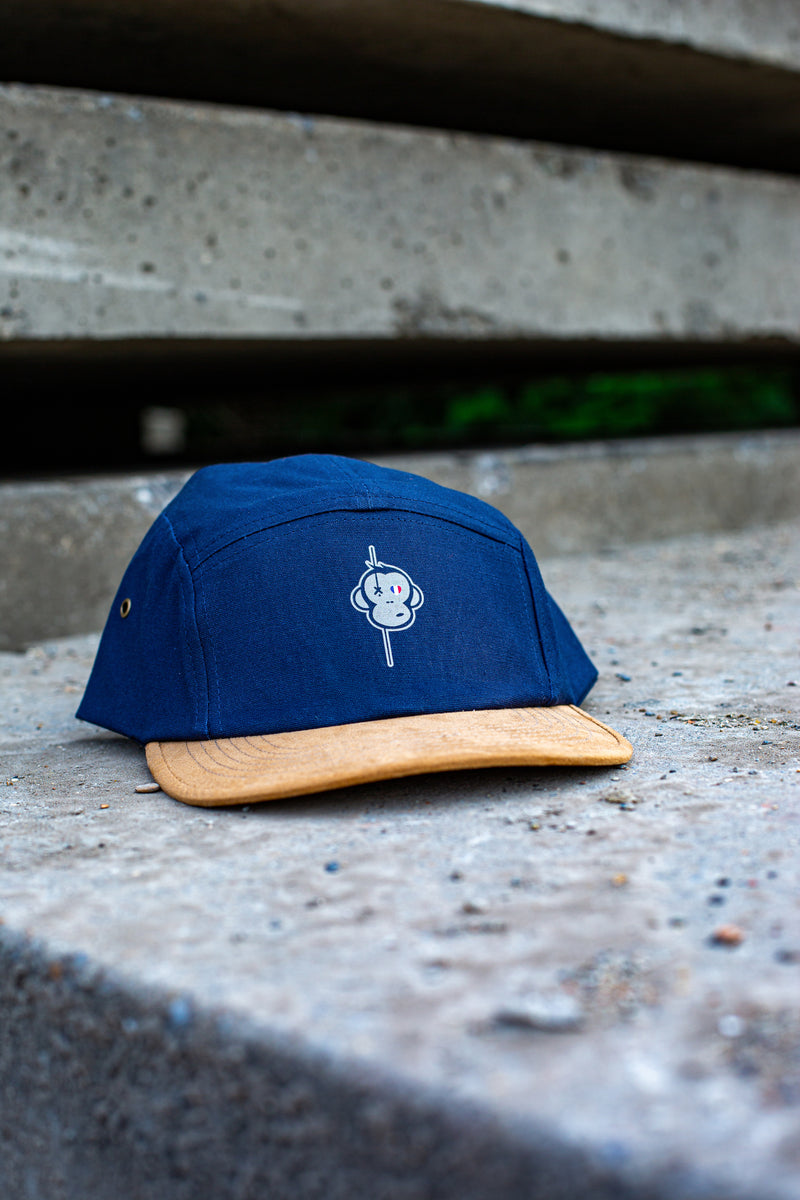 Ltd. Ed. Monkey Climber France sweet suede 5 panel I Navy Blue – Monkey ...