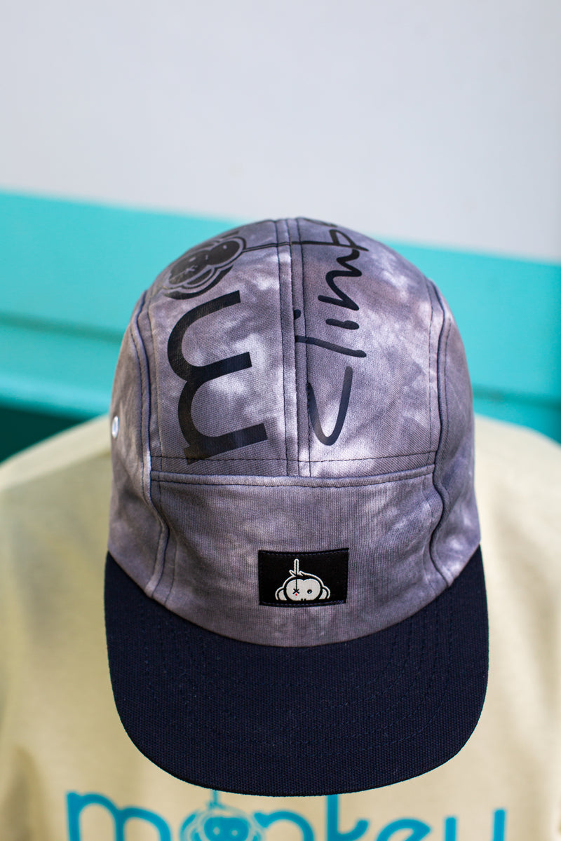 MC x Bernot Caps handmade 5 panel I Front Cover Tie Dye – Monkey ...