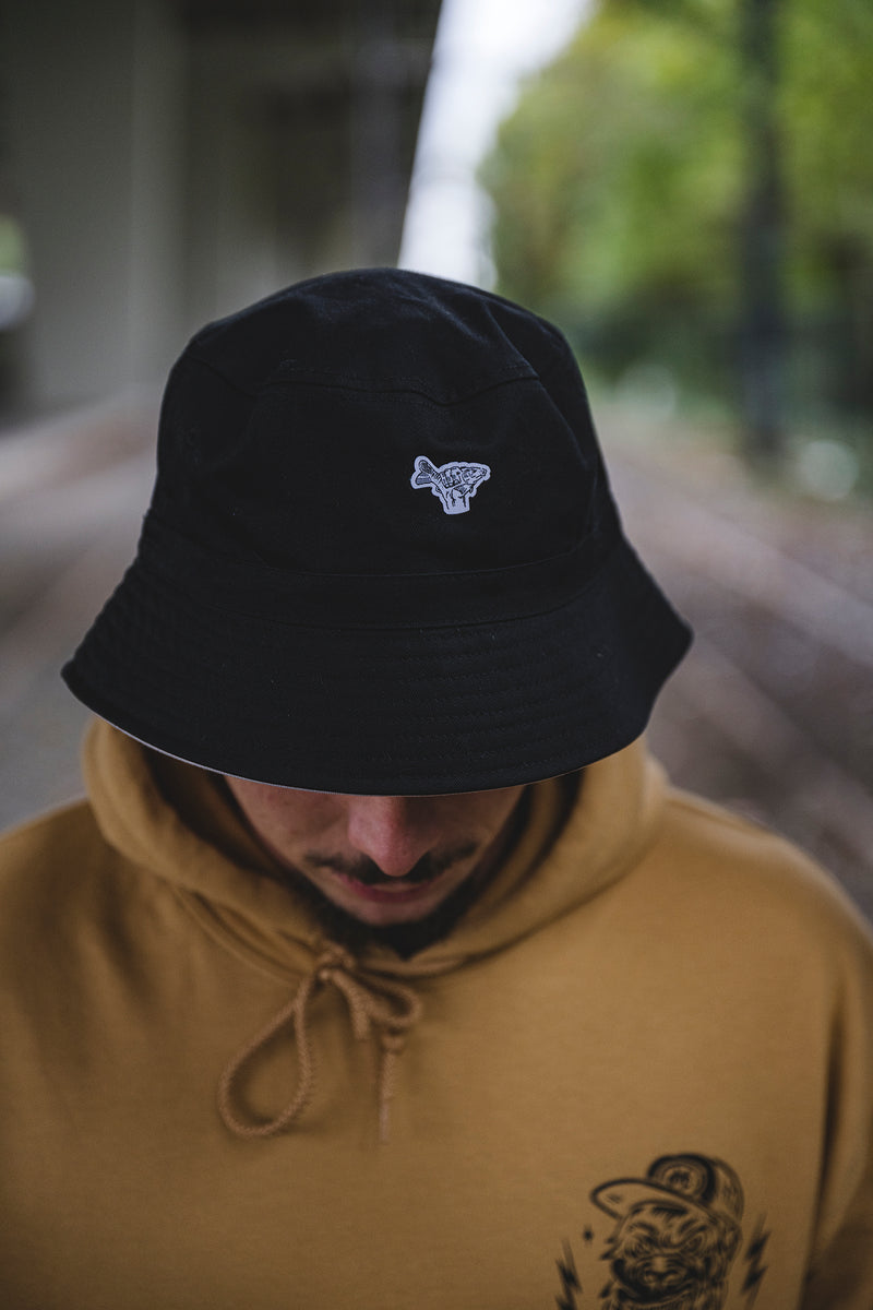 Carp Shaka Bucket Hat I Black – Monkey Climber Magazine